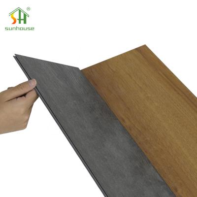 China Wear Layer Rigid Core SPC Click Flooring Plank for Interior Exterior Decoration Use for sale