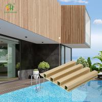 China Fire Retardant Recycled WPC Wall Panel for Hotel Office Wall Decoration for sale