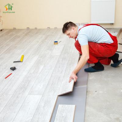 China Waterproof SPC Click Flooring Plank for Interior Exterior Decoration Use for sale