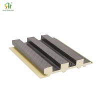 China WPC Wall Panel Commercial Residential Cladding Application for Modern Building Decoration Application for sale