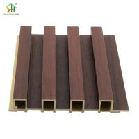 China Hollow Lightweight WPC Wall Panel for Exterior Wall Cladding System Application for sale