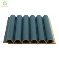 China 3D Embossed WPC Wall Panel for Villa Apartment Wall Renovation Application for sale