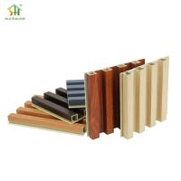 China Sound Absorbing Acoustic WPC Wall Panel for Interior Decoration Cladding for sale