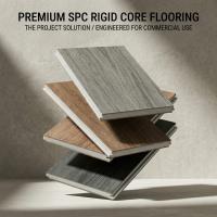 China Waterproof Click Lock Rigid Core SPC Click Flooring Plank for Interior Exterior Decoration Use for sale