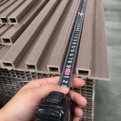 China Waterproof Hollow WPC Wall Panel for Modern Building Exterior Design Application for sale