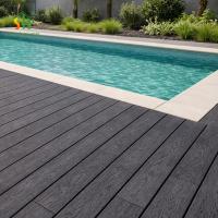 China Waterproof WPC WPC Deck Flooring Board for sale