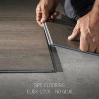 China Waterproof SPC Click Flooring Plank for Interior Exterior Decoration Use for sale