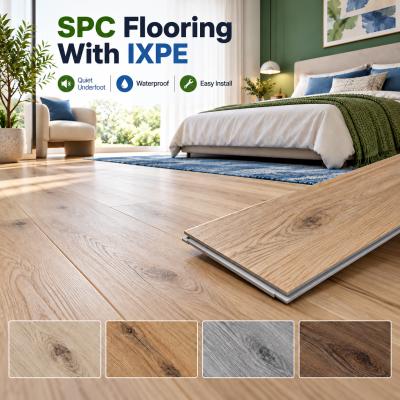 China High Density SPC Click Flooring Rigid Core Vinyl Plank with Stable Core Structure for Wholesale Flooring Projects for sale