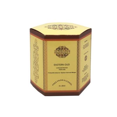 China Custom Printed Cosmetic Perfume Packaging Boxes - Art Paper Material with 4C Printing and Custom Sizes for sale
