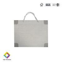 China Custom Printed Kraft Paper Shopping Bags - 200GSM Cardboard with Cotton Rope Handle - Any Size Available for sale
