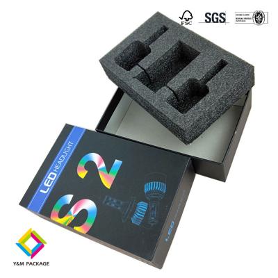 China Custom Luxury Rigid Folding Box 750gsm CCNB with Magnetic Closure - Diamond Decorated Soap Packaging for sale