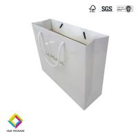 China FSC Recyclable Custom Kraft Paper Bags With Handle - 100-300gsm Material, 10-20 Day Lead Time For Retail Packaging for sale