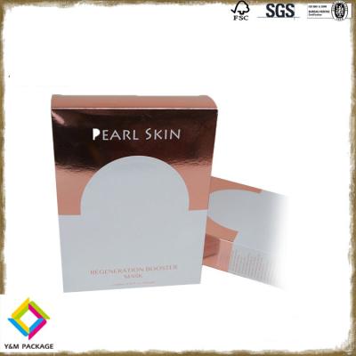 China Custom Printed Eco-Friendly Cosmetic Packaging Boxes 200g-1200g Paperboard with UV Coating and FSC Certification for sale