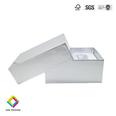 China Custom Rigid Cardboard Luxury Candle Box Packaging with 750g-1200g Chipboard and Transparent Sleeve for sale
