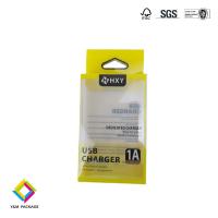 China Custom Window PVC Foldable Corrugated Paper Box ISO 9001 0.3mm Thickness for sale