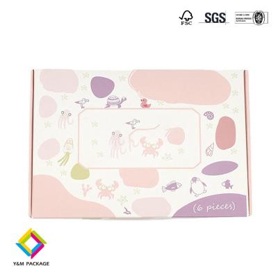 China Custom Printed E Flute Corrugated Mailer Box 300gsm-350gsm Kraft Paper for Beauty Product Packaging for sale