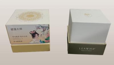 China Custom Premium White Paper Box for Perfume Cosmetic Skincare Packaging 28x18x5cm for sale