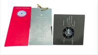 China Luxury Custom Clothing Hang Tags Paper Embossed Swing Tag with 12-20 Day Production and Multiple Size Options for sale
