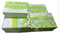 China Custom Rigid Cardstock Gift Boxes with Vibrant Colors - Various Sizes Available for Packaging and Shipping for sale