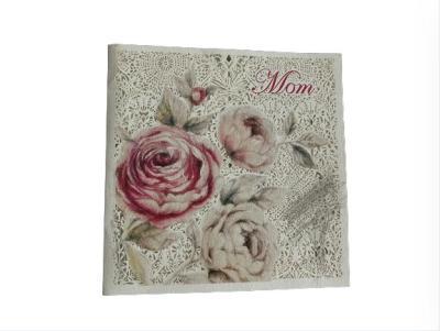 China Custom Cutout Greeting Cards for Various Occasions - High-Quality Paper with Personalized Message Options for sale