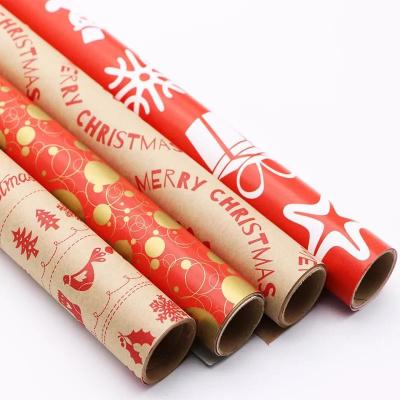 China Custom Size Holiday Themed Printed Gift Wrapping Paper - Premium Recyclable Material with 28,000 sqm Manufacturing Facility for sale