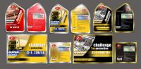 China Glossy Finish Adhesive Labels with Full-Color Printing - Custom Shapes & Sizes, Waterproof & Fade-Resistant for sale