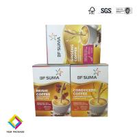 China Branded Recyclable Coffee Folding Carton Pack Boxes For Coffee Sachets for sale