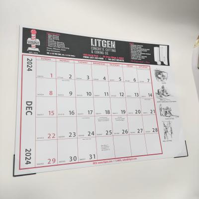 China 2025 Custom Eco-friendly Wall Calendar with 350gsm Paper in A3/A4/A5 Sizes - Free Worldwide Shipping for sale