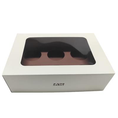 China Custom Cupcake Boxes - 1,000pcs MOQ, 3M Monthly Capacity, ISO 9001 Certified Food Packaging for sale