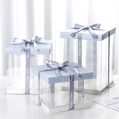 China Custom Cake Boxes with 500 MOQ and 10-15 Day Lead Time for Bakery Packaging for sale