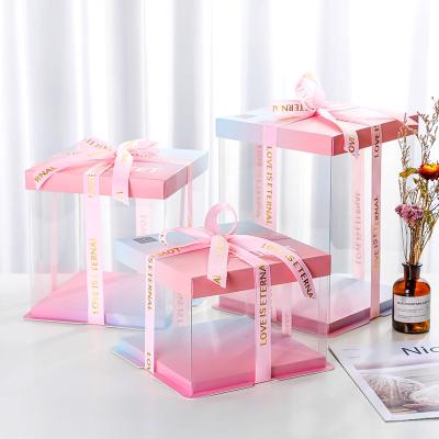 China Custom Cake Containers with 500 MOQ and 10-15 Day Delivery - FSC Certified Packaging for Wedding & Birthday Cakes for sale