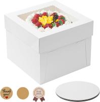 China Custom CMYK Offset Printing Cake Packaging Boxes FSC Certified 500 MOQ for sale