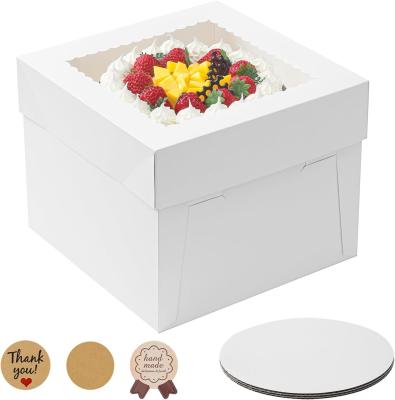 China Custom CMYK Offset Printing Cake Packaging Boxes FSC Certified 500 MOQ for sale