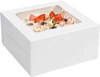 China Custom Cake Packaging Boxes Offset Printing Matt Lamination Customizable Paper Thickness 500 MOQ for sale