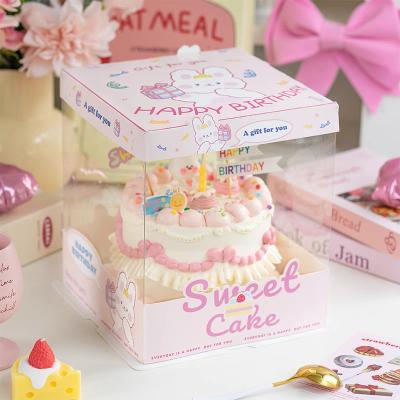 China Custom Cake Packaging Boxes CMYK Pantone Offset Printing FSC Certified 500 MOQ for sale