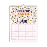 China Customized Personalized Calendar Printing on Paper and Spiral Binding for sale