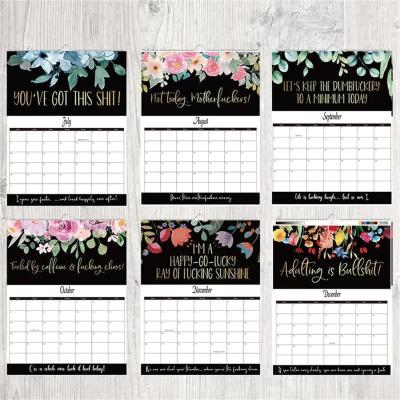 China Custom Wall Calendars Monthly View for Productive Business Scheduling for sale
