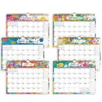 China Retangle Custom Wall Calendar Customizable Design Holiday / Seasonal Theme Personalization for sale