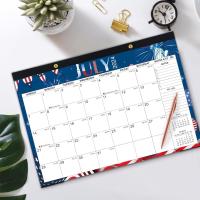 China Custom Wall Calendar 12x12 Inches Full Color Printing with 12 Photos for Business Branding for sale