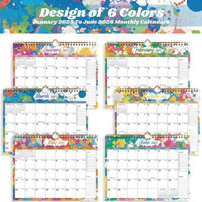 China Custom Wall Calendar with 12x12 Photo Displays - Full Color Business Branding, 500 MOQ, 10-15 Day Delivery for sale