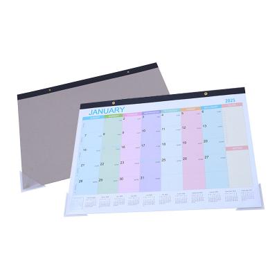 China Custom Wall Calendar 12x12 Inch Spiral Bound Glossy Paper with 12 Photos Major US Holidays for sale