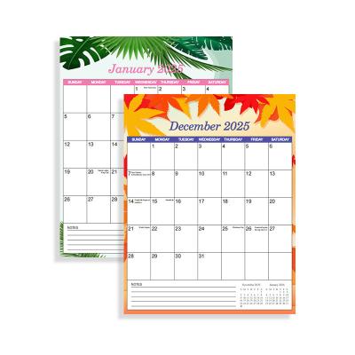 China Custom Wall Calendar 12x12 Inches Personalized Business Branded Desk Calendar with US Holidays for sale