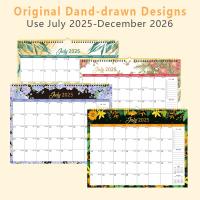 China Custom Wall Calendar 12 Photos Full Color Spiral Bound Holiday Seasonal Theme for sale