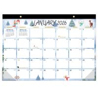 China Custom 12x12 Inch Wall Calendar with Full Color Printing and 12 Photos for Business Branding for sale