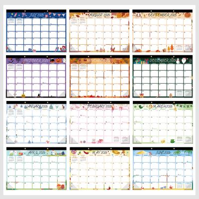 China Glossy Paper Type Custom Wall Calendars For Business Needs for sale