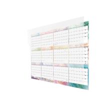 China Custom Wall Calendar 12x12 Inches Spiral Bound Full Color Printing with Major US Holidays for sale