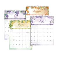 China Custom 12x12 Glossy Wall Calendar with Personalized Dates and Holiday Theme for sale
