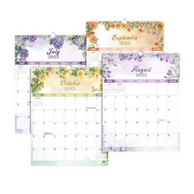 China Custom 12x12 Glossy Wall Calendar with Personalized Dates and Holiday Theme for sale