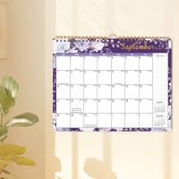 China Custom Wall Calendar 12x12 Inches Full Color Glossy Paper Spiral Bound 2025 for sale