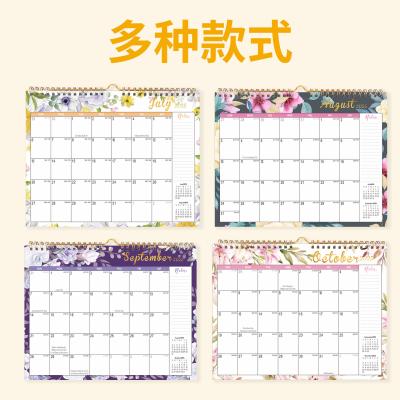 China Custom Wall Calendar 12x12 Inches 12 Photos Spiral Bound December End Month for Business Branding for sale